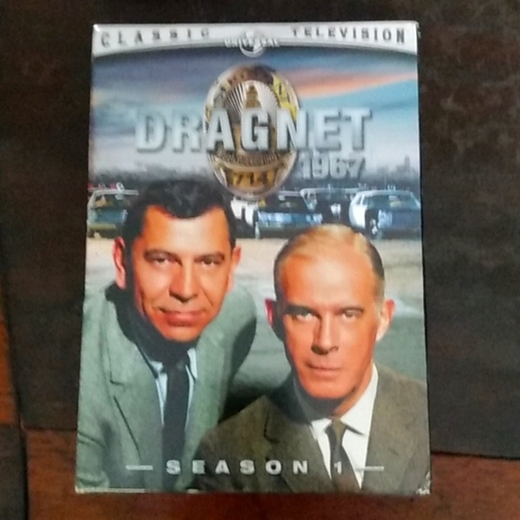 Vintage DVDs | Other | Classic Television Dragnet 967 Full Season 1 Consists Of Three Dvds ...